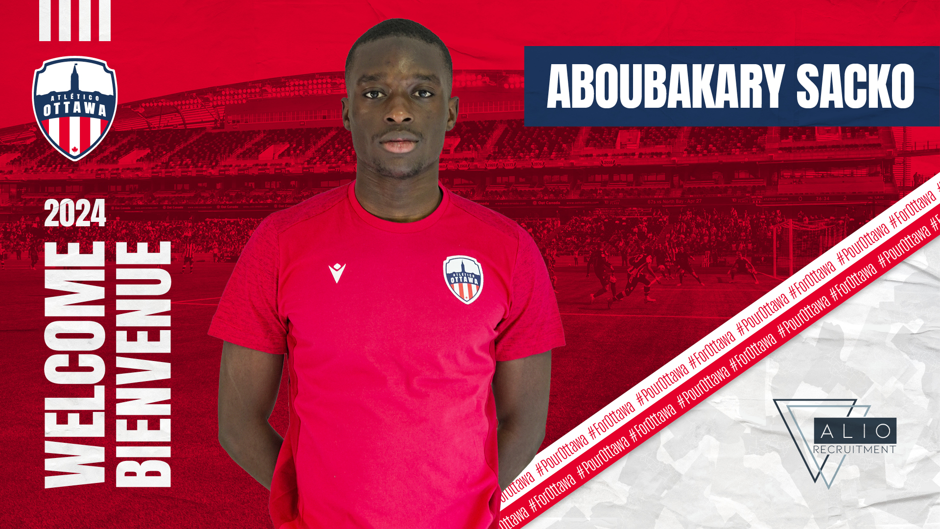 360体育-官方：马竞签下勒阿弗尔边卫萨科，他将先为渥太华竞技效力