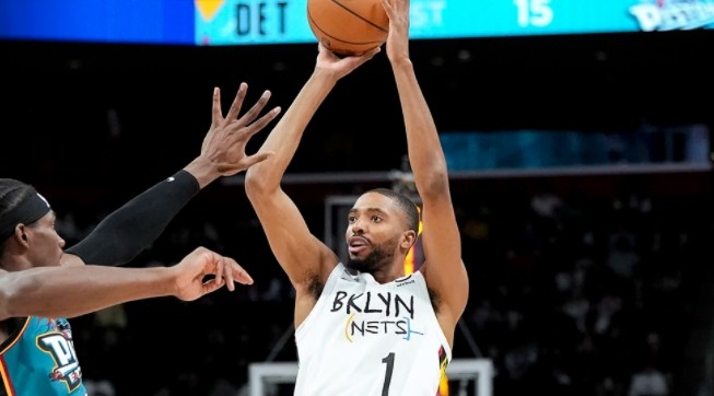 NBA战报：布里奇斯26+6，篮网123-108轻取活塞，艾维23+10
