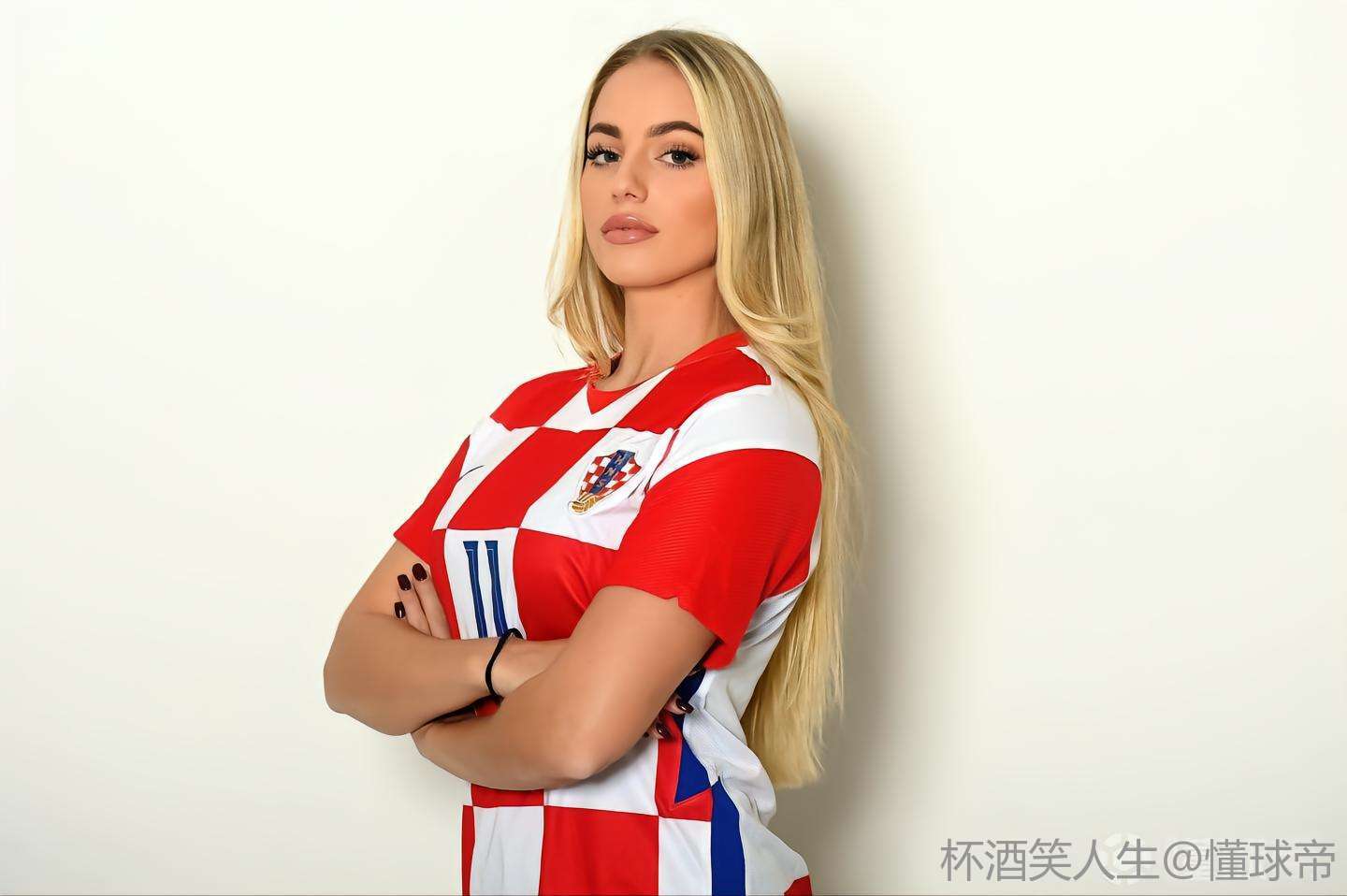克罗地亚最美女球迷：卡塔尔世界杯是最棒的一次世界杯