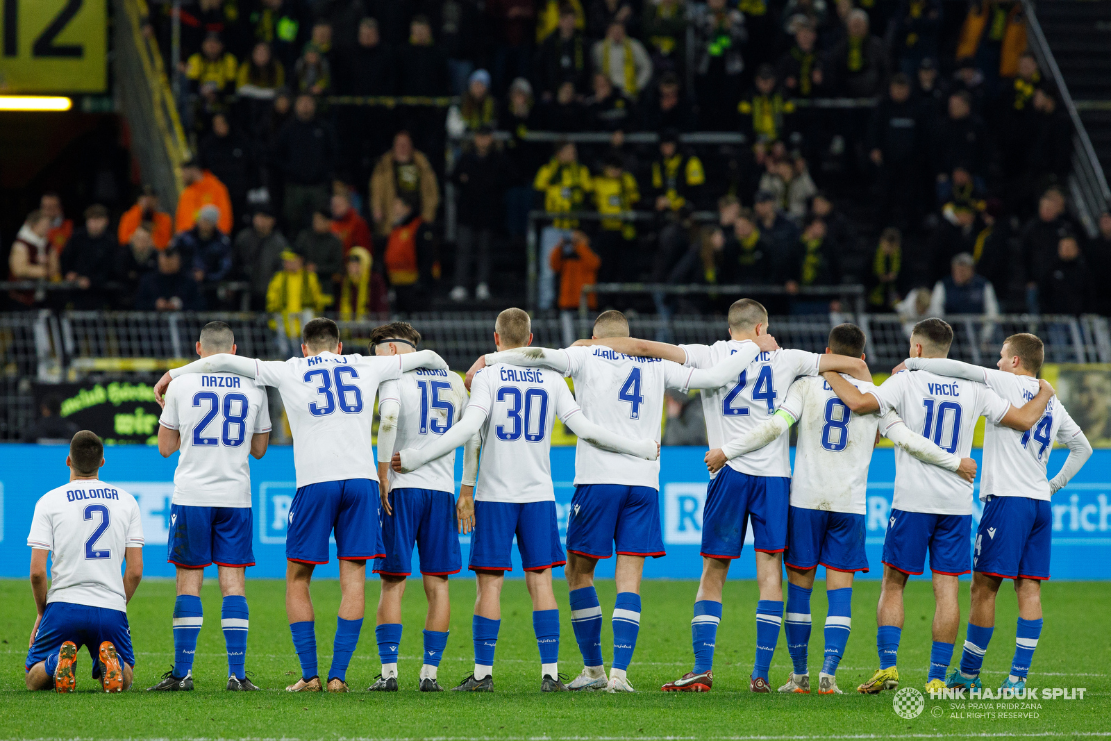 图集：哈伊杜克U19淘汰多特蒙德U19打进青年欧冠四强