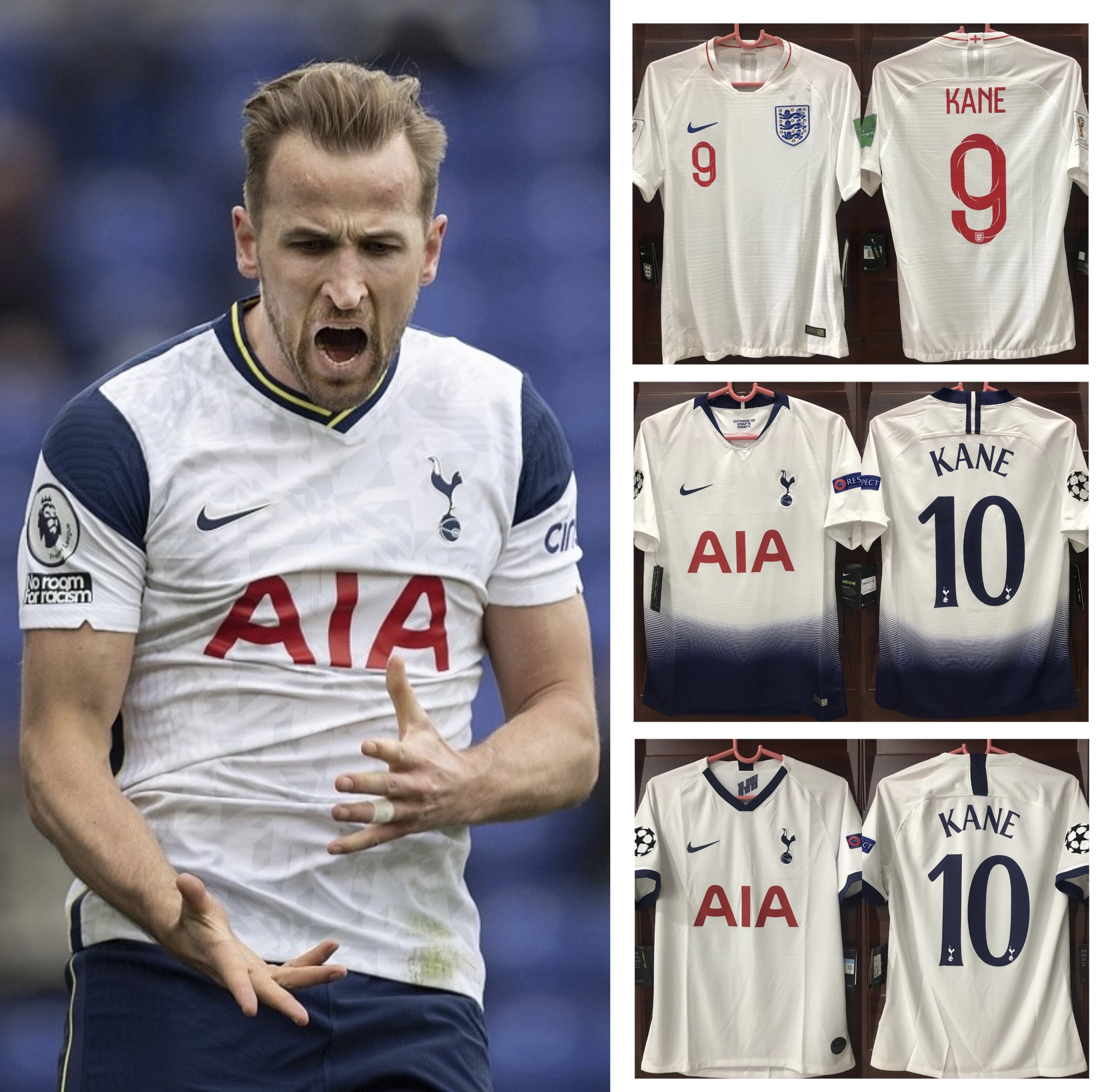 【大四喜 凯恩·球衣专场】友谊赛，热刺5-1大胜...