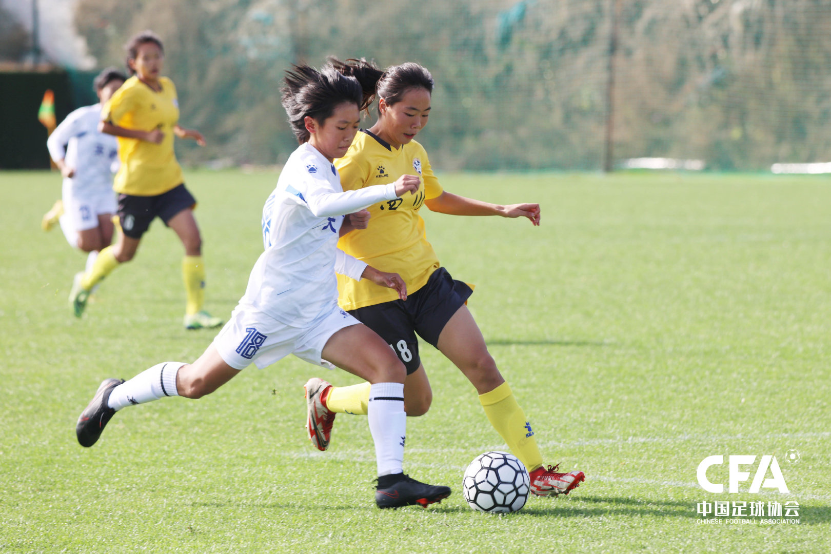 2022年全国女足U15锦标赛第三轮小组赛精彩瞬...