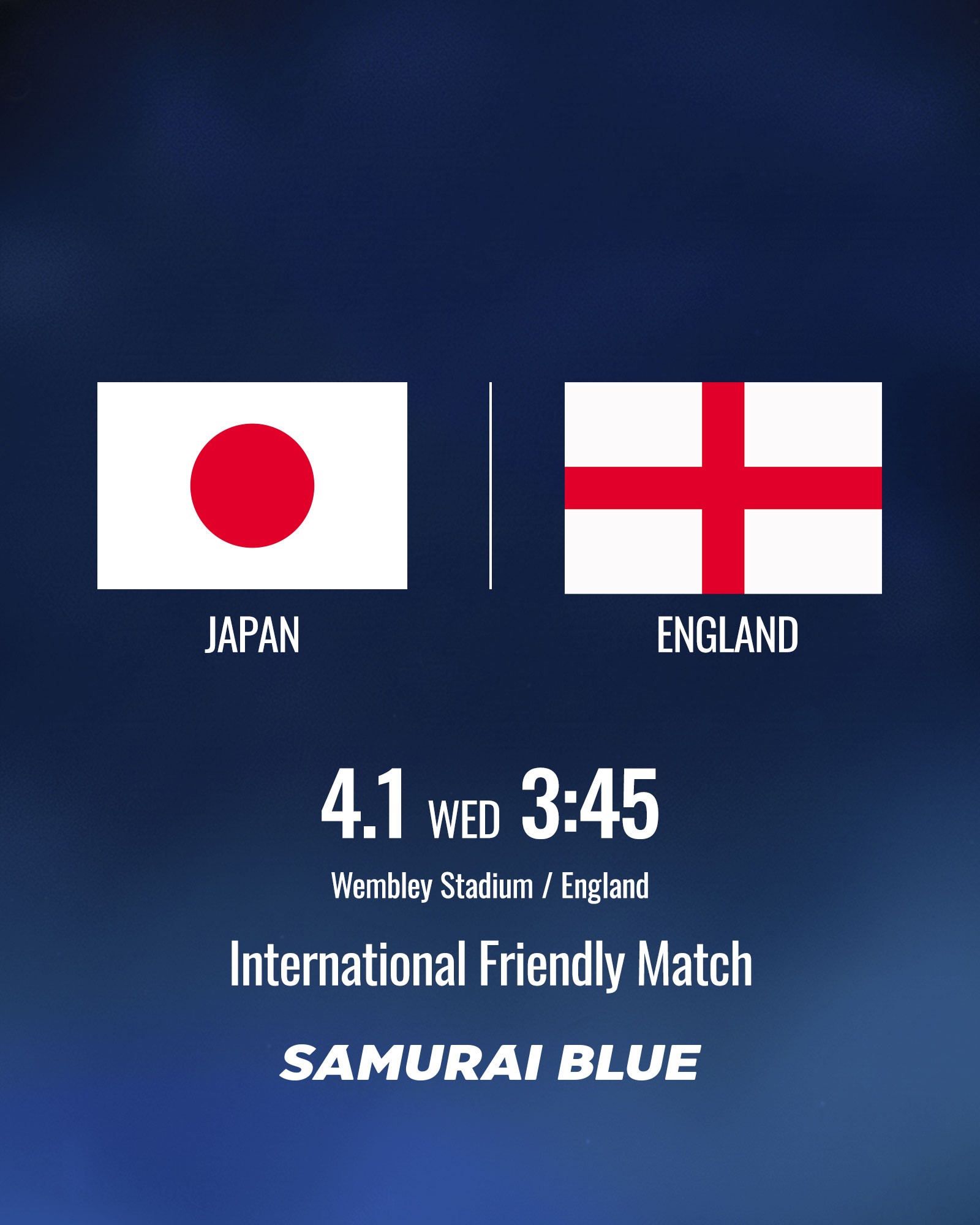 日本队官宣与英格兰友谊赛并晒出森保一与图赫尔合影：伦敦见