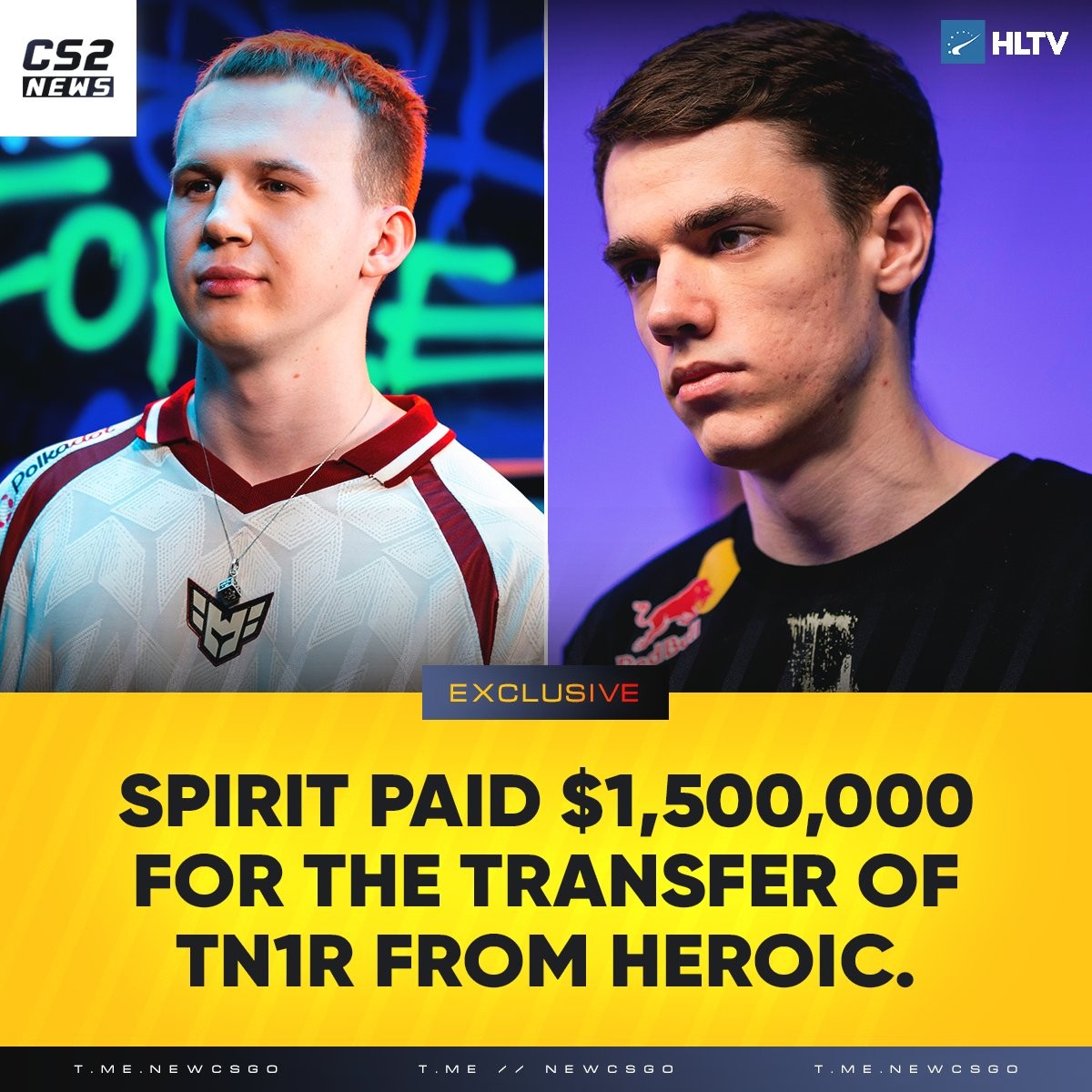 夺冠后变阵？HLTV爆料绿龙签下tN1R，zont1x将被下放|CS:GO|PC游戏|CS2|懂球帝