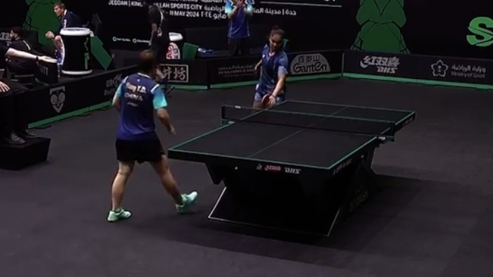 WTT沙特大满贯：王艺迪3-2艰难战胜法国选手帕瓦德，晋级32强